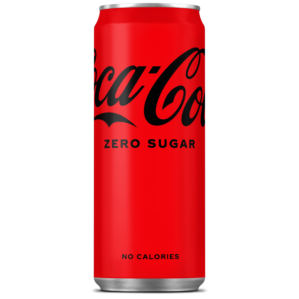 Coca-cola zero tray 24x33 cl blik | Toba Specialiteiten